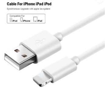 Cina Cavi del telefono cellulare del trasferimento di dati di Iphone 7/8/XS/XR 1.8m in vendita