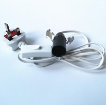 Cina cavo himalayano di corrente alternata di Pin della lampada 2 del sale di 110V Stati Uniti in vendita