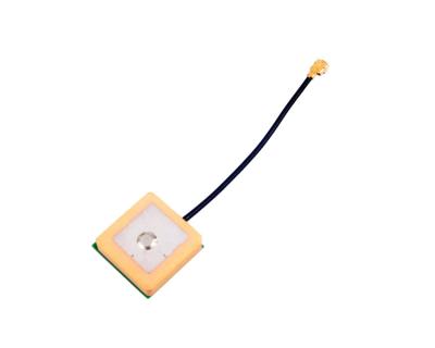 中国 GPS Glonass UFL/IPEXのコネクターが付いている内部活動的な陶磁器パッチのアンテナ 販売のため