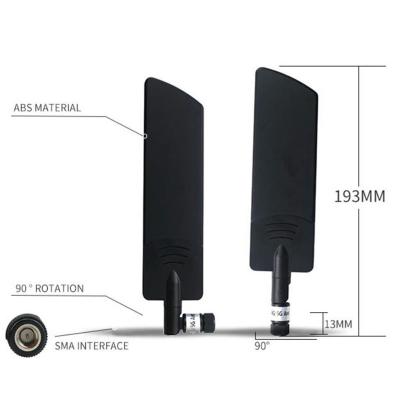 China Saugnapf-kann externer Kleber-Stock 2.4G 5.8G Voll-Band-großer Messer-Antennen-hoher Gewinn-flache Paddel-Antenne verbiegen zu verkaufen