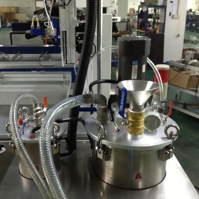 China China high quality power supply 2 parts glue dispensing machine for sale