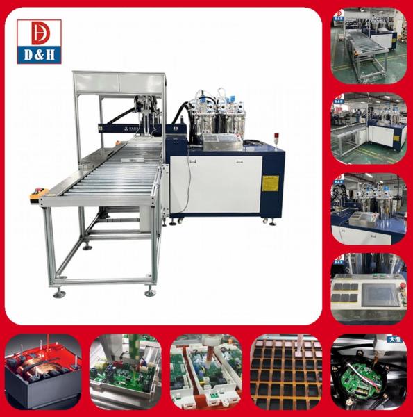 Quality 2 part compound dispenser 2K potting machine Two component fluids technology for sale