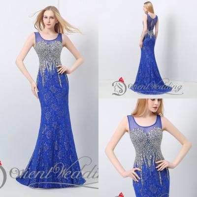 China Lace Sweetheart Womens Plus Size Evening Dresses with Beading Sequins for sale