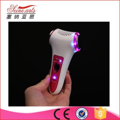 China Microcurrent Therapy Skin Care Device Facial Hot Cold Hammer For Shrink Pores for sale