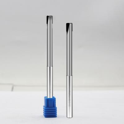 China 65HRC Straight PCD Milling Cutter Diamond Tip Router Bits End Mill for sale