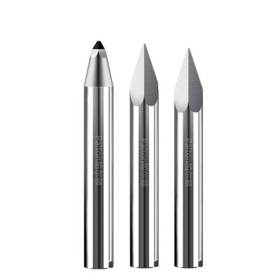 China CBN PCD Diamond End Mills Cutter Sharp CNC Engraving Carving Bit for sale