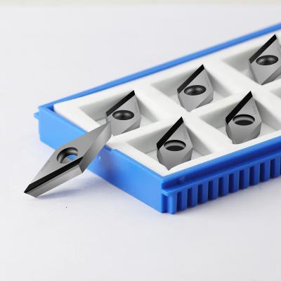China Polycrystalline Diamond CBN PCD Inserts Rhombus Trapezoid Triangle Shaped for sale