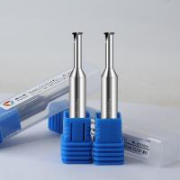 China Single Tooth chamfer PCD Milling Cutter bit 4 Flute Precision CNC Threading Tool for sale