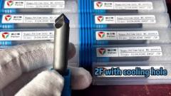 PCD 2F colling hole stone cutter