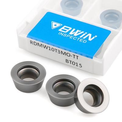 中国 Rdmw 10t3 12t3フライス加工の速い送りの合金のための炭化物の挿入物 販売のため
