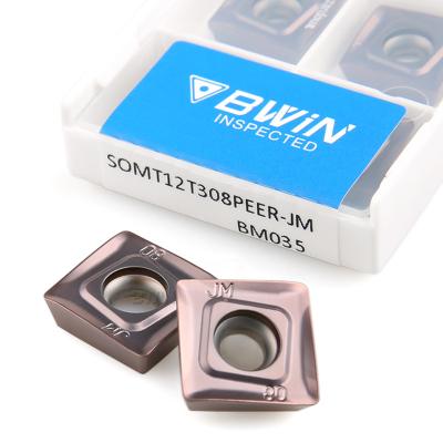 Cina Somt 12T308 Square Milling Inserts Peer Carbide High Performance Fast Feed in vendita