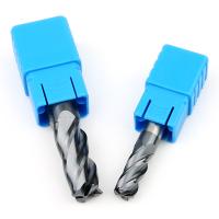 China Good Rigidity Carbide End Mill CVD Coated Corner Rounding End Mill for sale