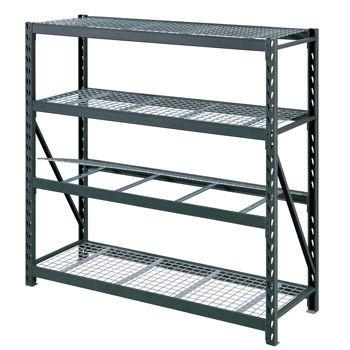 China Wide Span Industrial Wire Shelving , Heavy Duty Storage Racks 200Kg Loading for sale