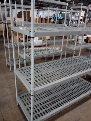 Cina Acciaio al carbonio o scaffalatura commerciale materiale dritta del cavo di SUS, scaffalatura microbica anti- del polimero in vendita