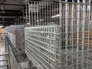 China Material Handling Equipment Collapsible Wire Container 1000*800*860 Customized for sale