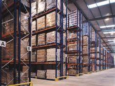 Cina Logo selettivo di abitudine della pittura e della vernice di racking del pallet del metallo del magazzino in vendita