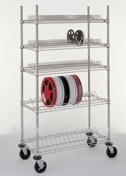 China Solid Tier Reel Storage Shelving Systems For Esd Electronics Industry for sale
