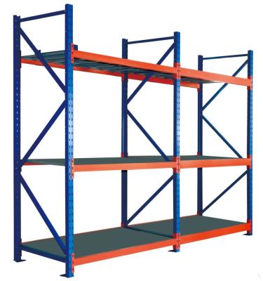 China Paper Industry Storage Multi Layers Wide Span Light Duty Steel Shelving for sale