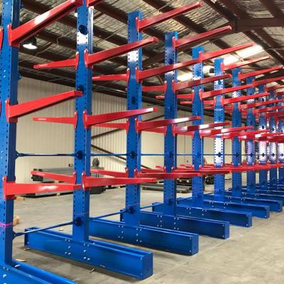 Cina Racking a mensola del pallet di stoccaggio d'acciaio resistente per la fabbrica di legno in vendita