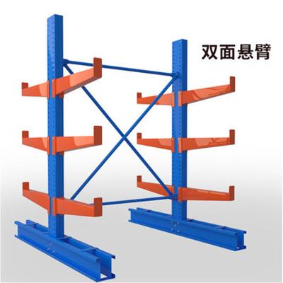China 1800 mm Depth Heavy Duty Storage Racks  Customize Cantilever Racking System for sale