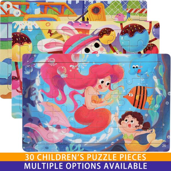 Quality Wholesale 30 Piece Jigsaw Puzzle Children Multiple Themes Education Enlighten for sale
