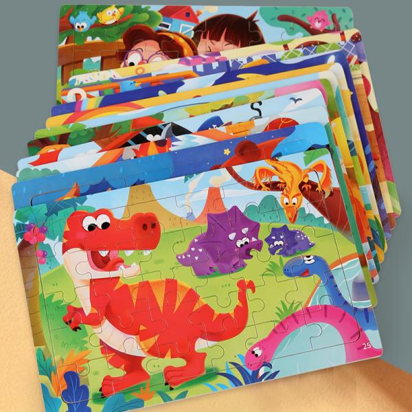 Quality Wholesale 30 Piece Jigsaw Puzzle Children Multiple Themes Education Enlighten for sale
