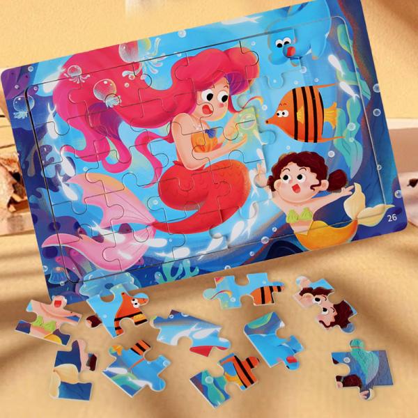 Quality Wholesale 30 Piece Jigsaw Puzzle Children Multiple Themes Education Enlighten for sale