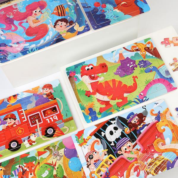 Quality Wholesale 30 Piece Jigsaw Puzzle Children Multiple Themes Education Enlighten for sale