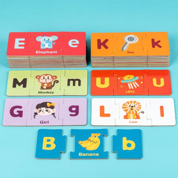 Quality Educational Toy Intelligence Letters/traffic Cognition Puzzle Wooden Numbers for sale