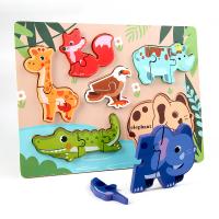 Quality Wholesale Three-dimensional Buckle Scene Puzzle Oem Odm Kids Early Learning for sale