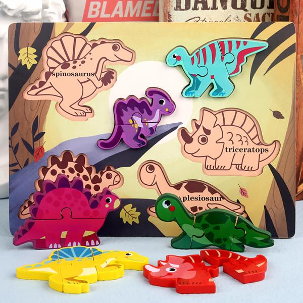 Quality Wholesale Three-dimensional Buckle Scene Puzzle Oem Odm Kids Early Learning for sale