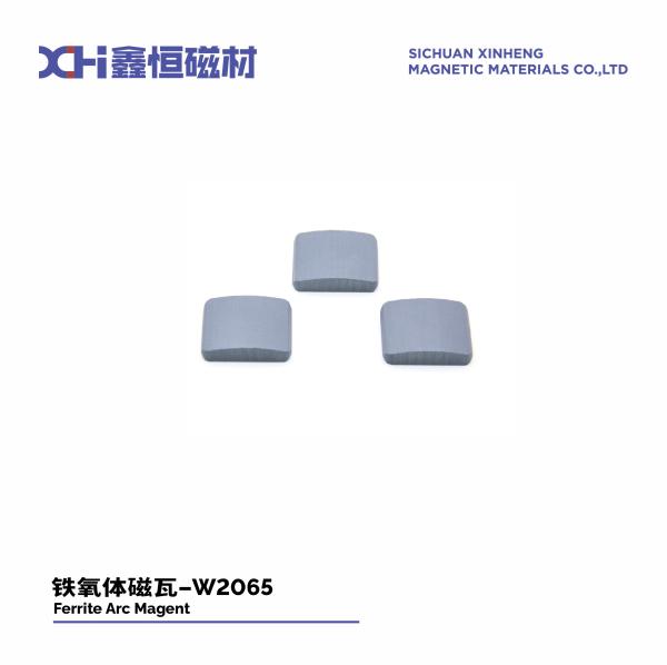 Arc Segment Magnets Wet-Ground Permanent Magnet Ferrite For Universal Motor W2065