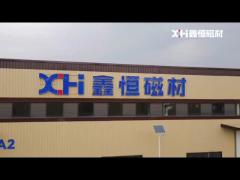 Magnés permanents à base de ferrite dure en céramique à segment d'anneau type magnéte ferrite W126A