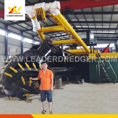 China Cutter Suction Dredger for sale with Cummins Generator for sale