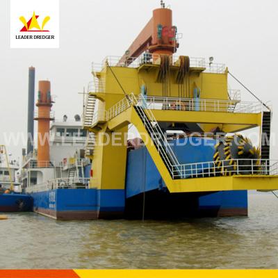 China Compact Design Pump Dredger with Max depth 18m for sale