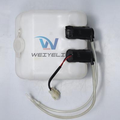China Excavator wasmachine Wiper Spray Flasje 85315-0B010 XGQS66X-1 Voor XCMG 12V / 24V Te koop