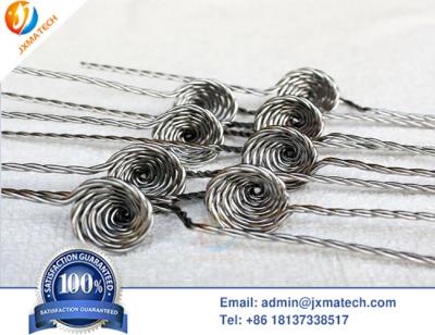 China 99.95% Pure Tungsten Filament For Evaporation Aluminum for sale