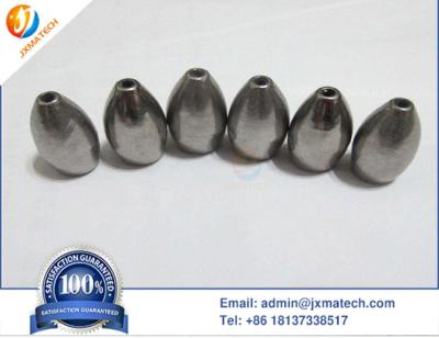 中国 90%WNiFe Heavy Tungsten Alloy Pendant High Density Fishing Weight 販売のため