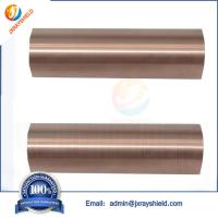 China Wolfram Copper Alloy Bars CuW 70/30 80/20 High Conductivity Electrode Grade for sale