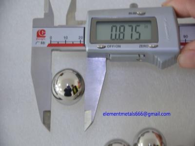 Cina Palla pesante della lega del tungsteno di densità di rendimento elevato in vendita