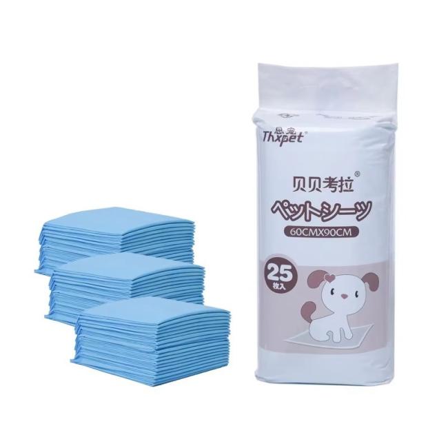 Premium pet training pads with colorful design