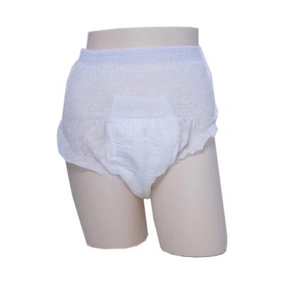 China White or Light Beige Adult Disposable Diaper Comfortable Breathable Leak Proof Material Ideal for Adult Incontinence Care for sale