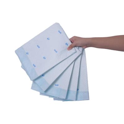 China Approximately 50 Grams Per Pad Waterproof Incontinence Pad 60cm X 90cm Disposable Absorbent Underpad for Patient Hygiene for sale