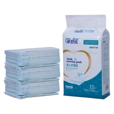 China 60cm X 90cm Disposable Incontinence Underpad Waterproof Backsheet Hypoallergenic Offering Protection and Comfort in Care for sale