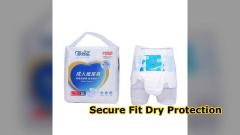 Adult Diaper Pull Up Custom Logo Elastic Waistband