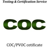 China Moroccan COC certification for sale