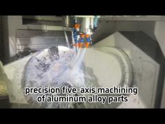 4Axis STP Aluminum CNC Milling Machining Parts High Volume