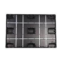 China Plastic Clear Foldable Boxes Corrugated PP Sheet Coaming Folding Plastic Boxes for sale