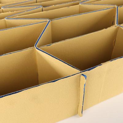 China Plastic Dividers Box PP Corrugated Partition Hollow Spacer Blade Honeycomb Sheet for sale