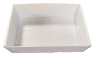 China Shakeproof Corrugated Plastic Crates Waterproof White Storage Wardrobe Box for sale